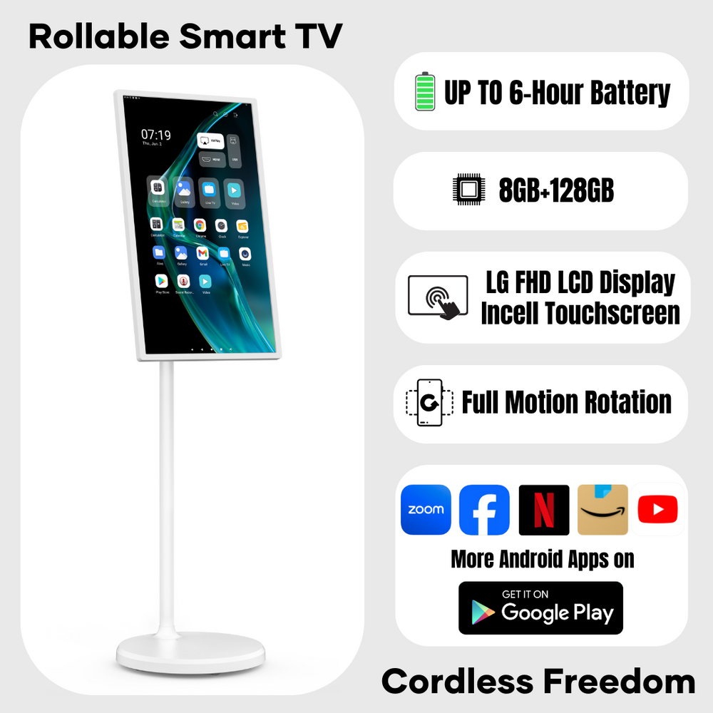 Cozyla Tablet TV | Smart Board Touchscreen Portable TV - Cozyla US
