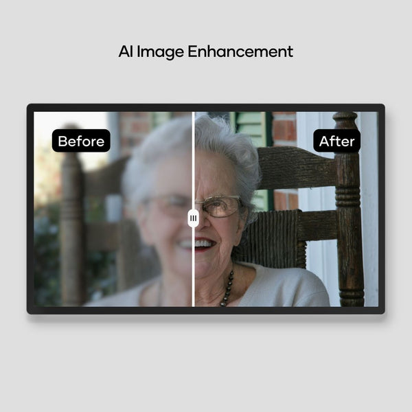 Cozyla Frame 32" Large Digital Picture Frame WiFi Digital Photo Frame ...