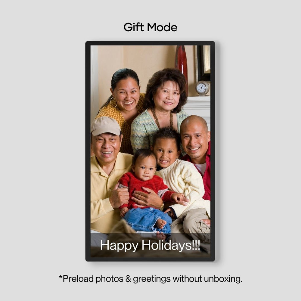 Cozyla Frame 32" Large Digital Picture Frame WiFi Digital Photo Frame ...