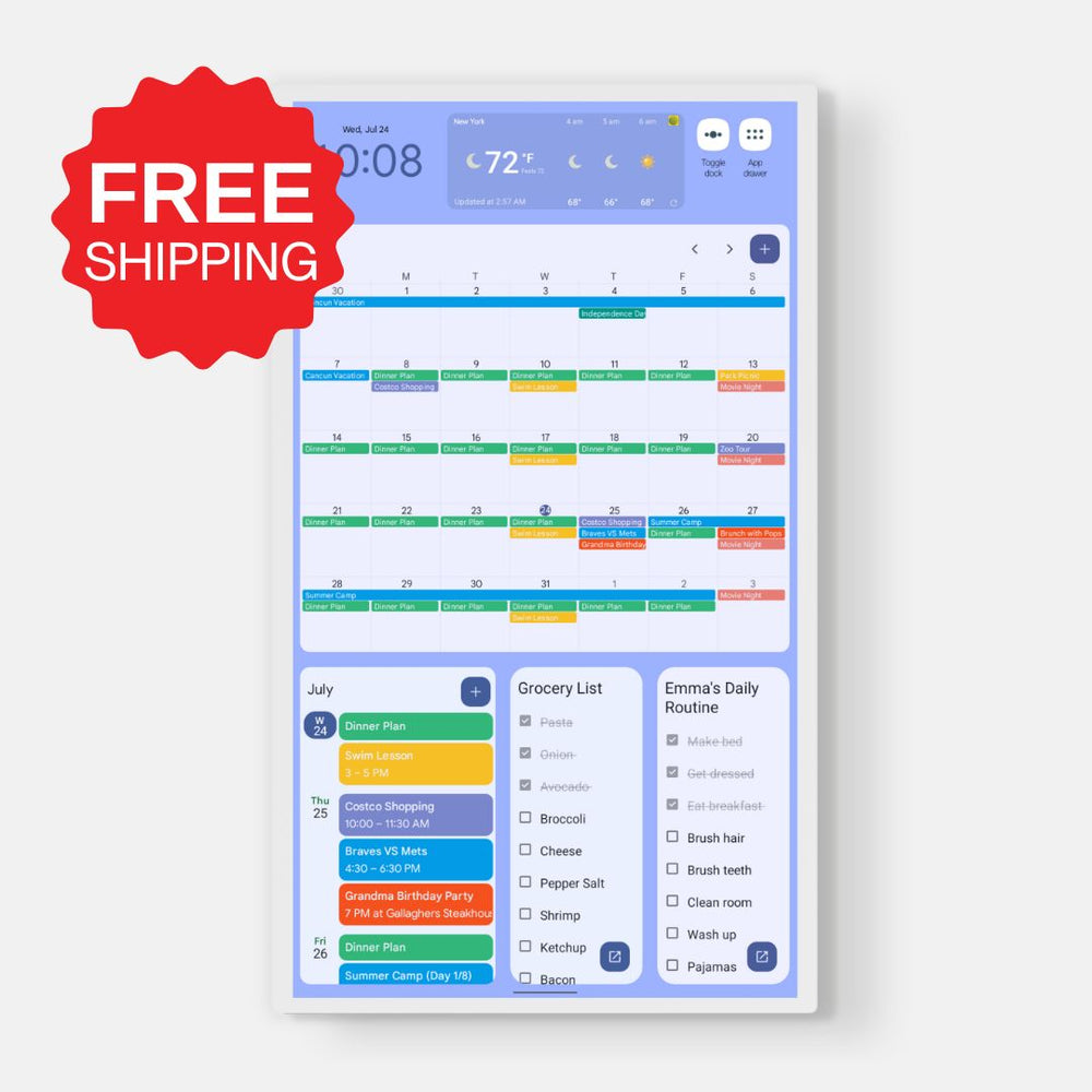 Cozyla | Smart Calendar & Digital Picture Frame