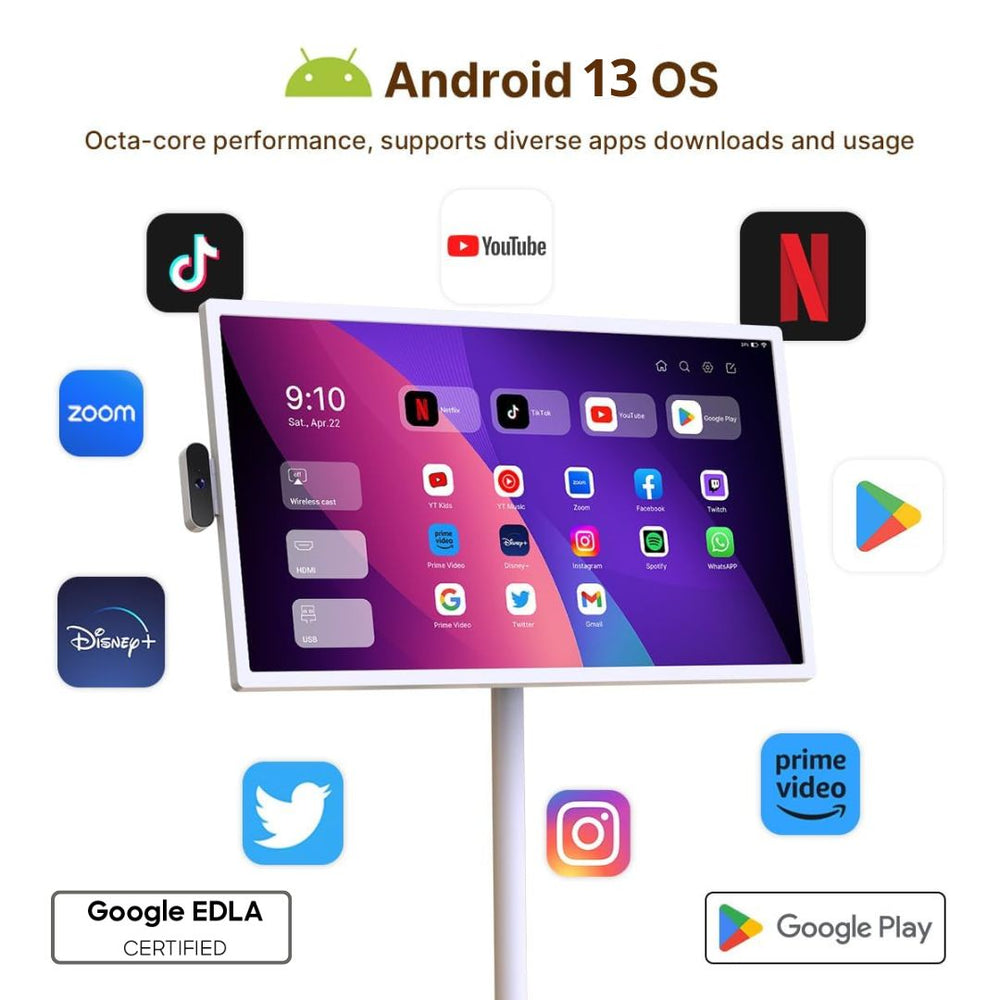 Cozyla Tablet TV | Smart Board Touchscreen Portable TV - Cozyla