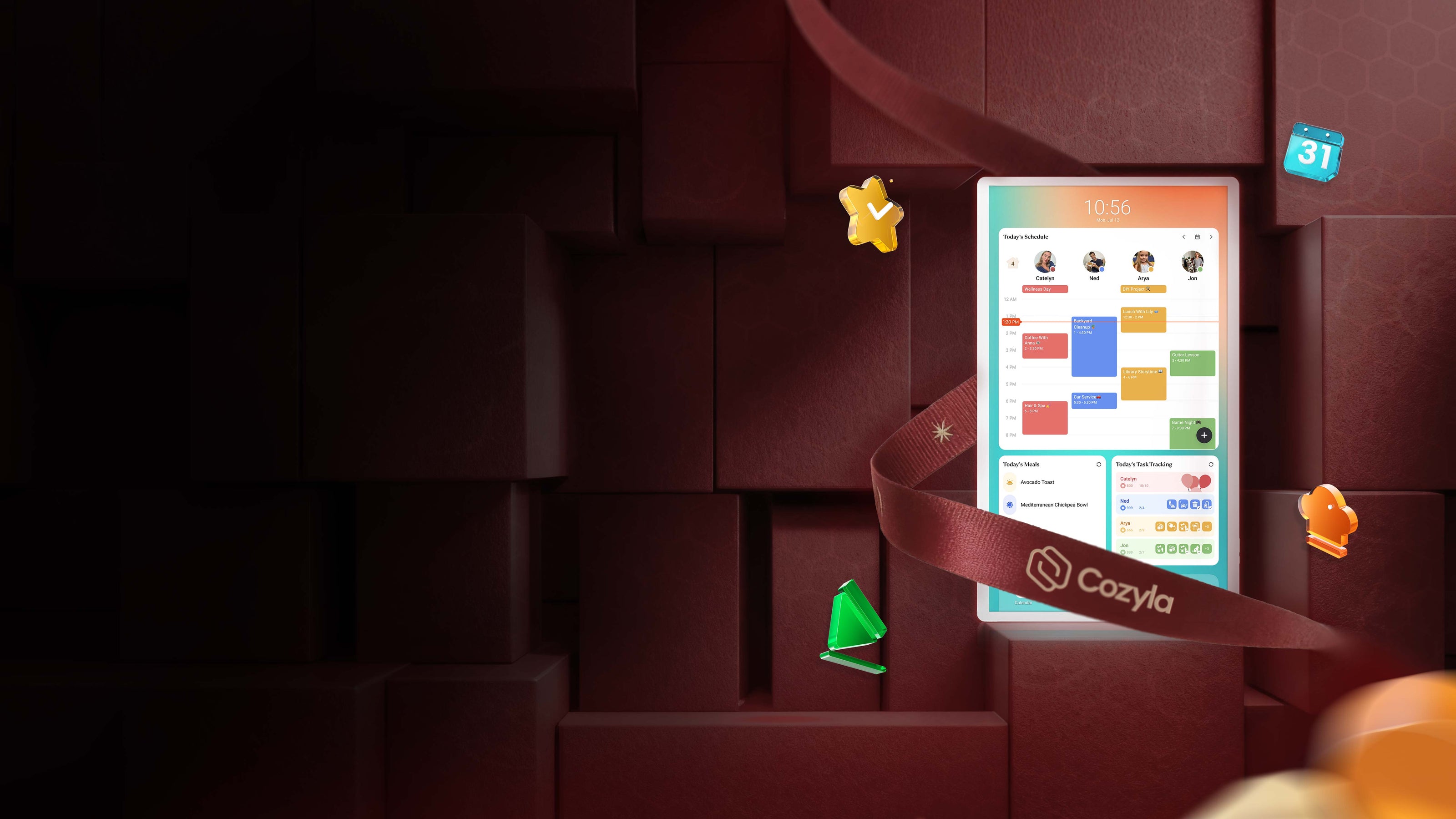 Cozyla Calendar | Best Digital Calendar for Family - Cozyla US