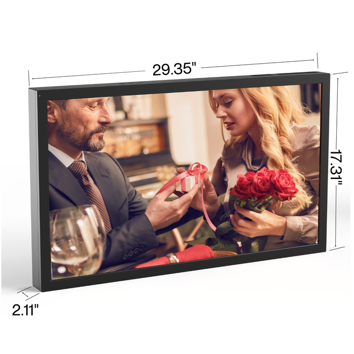 32" Large Digital Picture Frame WiFi Digital Photo Frame Digital Art F ...