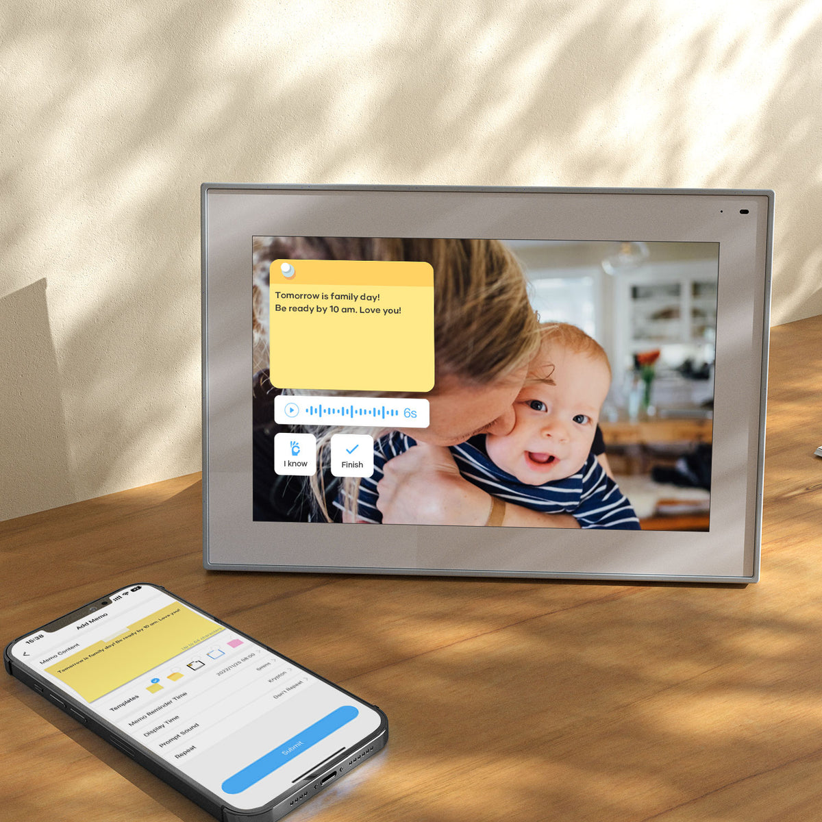 Alexa Built-in 10.1" WiFi Digital Picture Frame Digital Photo Frame ...