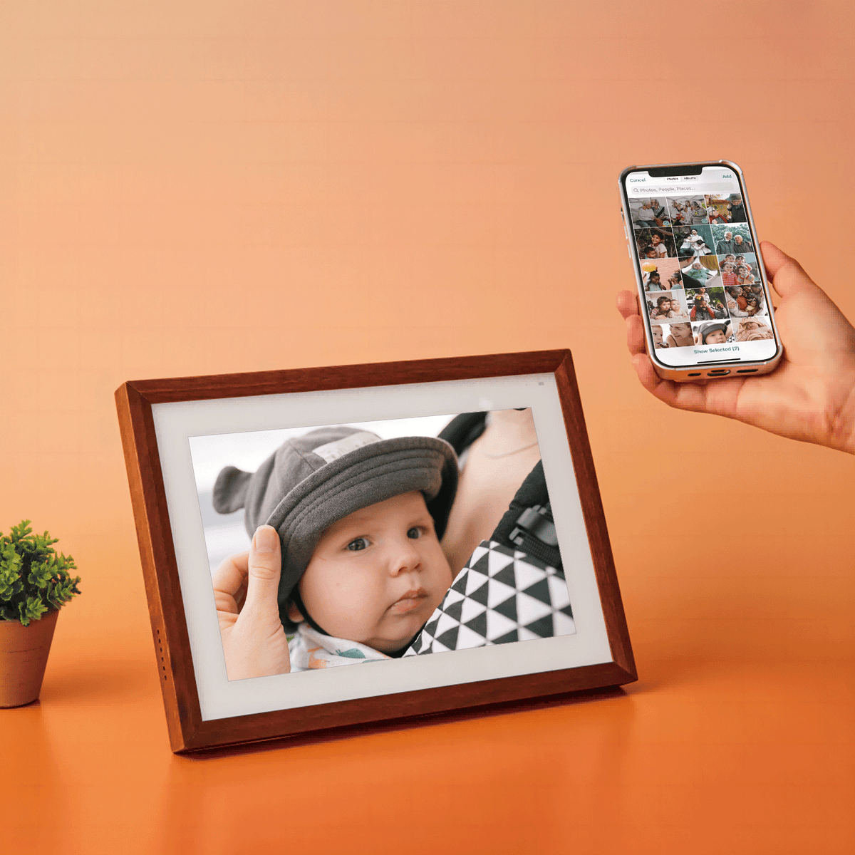 Alexa Built-in 10.1" WiFi Digital Picture Frame Digital Photo Frame ...