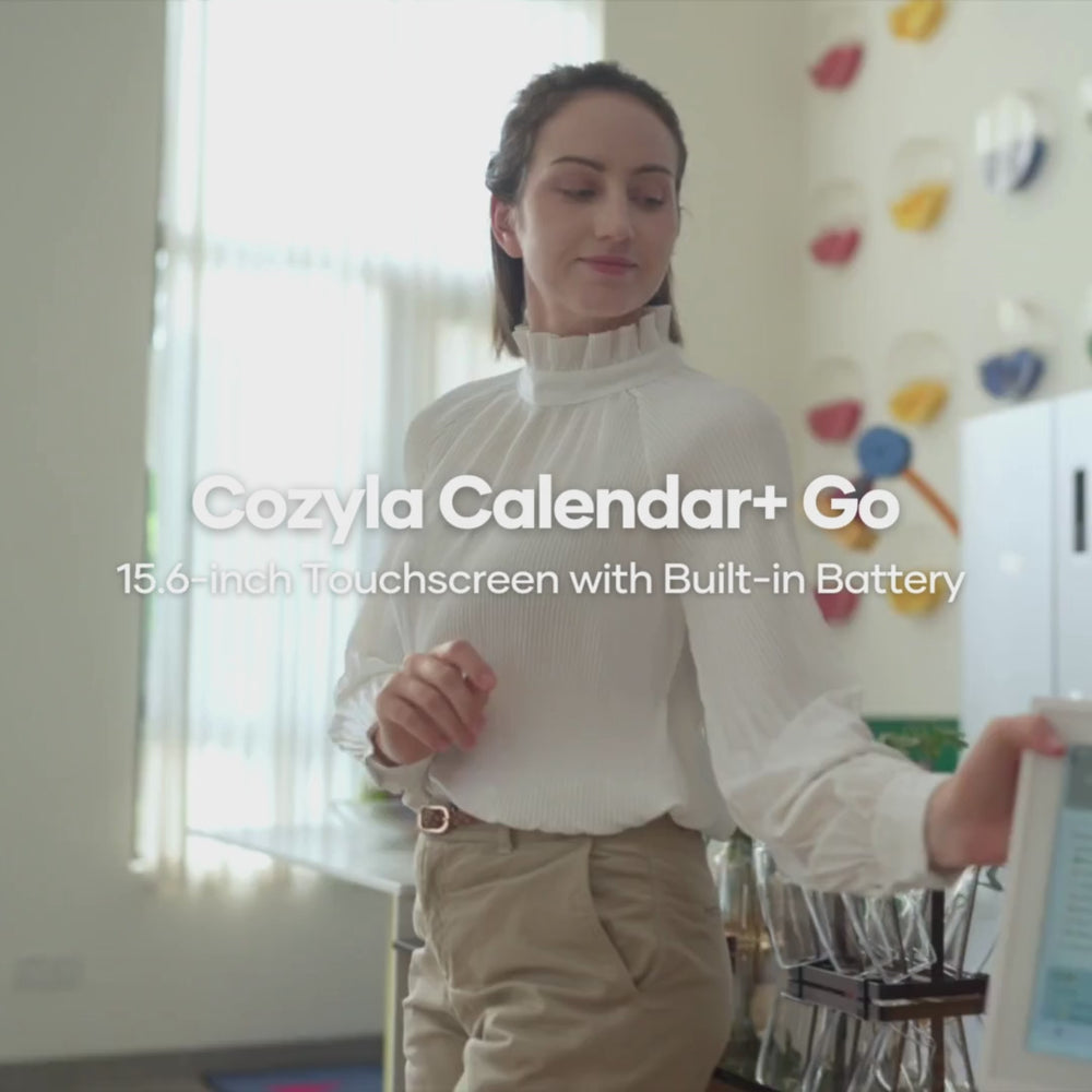 Cozyla Calendar+ Go | Portable Smart Family Calendar Digital Calendar ...